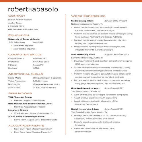 Resume | PDF