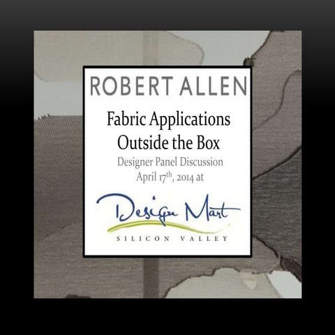 Robert Allen Presentation at Design Mart Silicon Valley | PPTX
