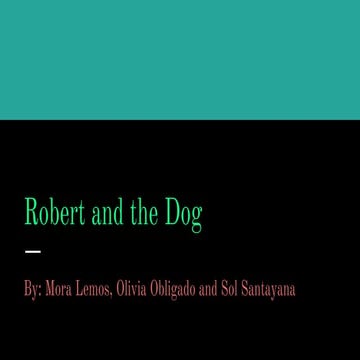 Robert and the dog (1) | PDF