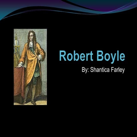 Robert boyle | PPTX