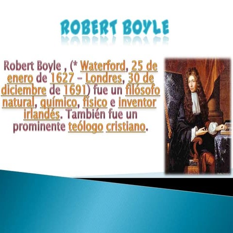 Robert boyle | PPTX