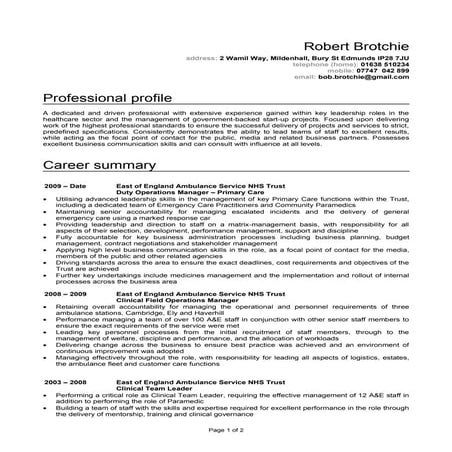 Glenn McPeak CV | DOCX