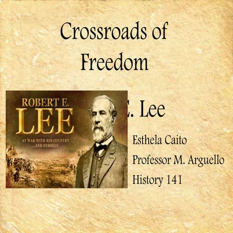 Robert e. lee | PDF