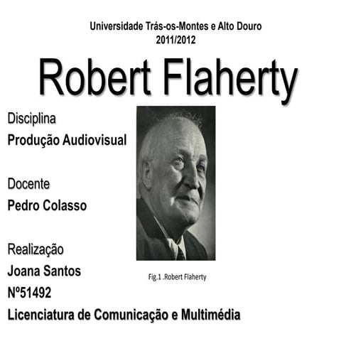 Robert flaherty | PPTX