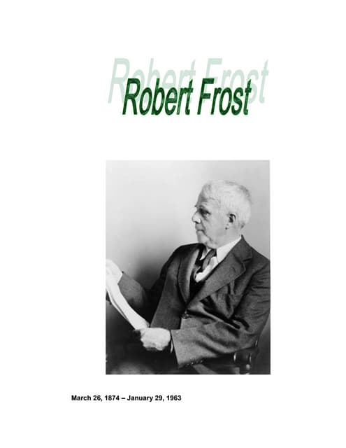 Robert Frost | PPT