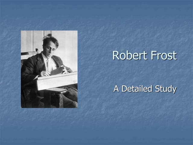 Robert Frost | PDF
