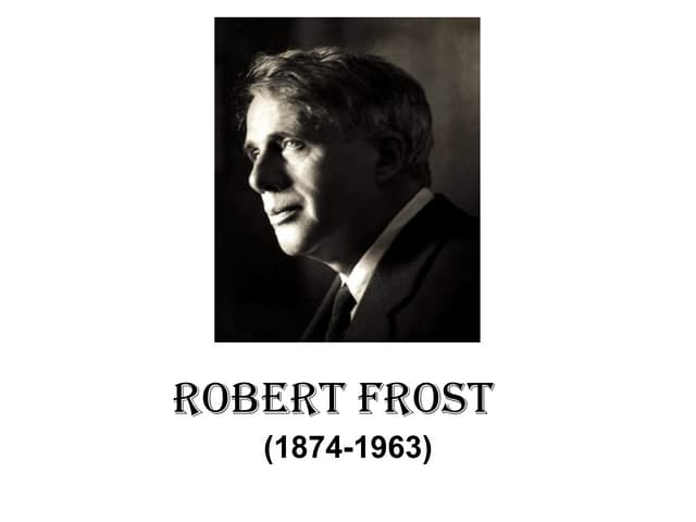 Robert Frost | PDF