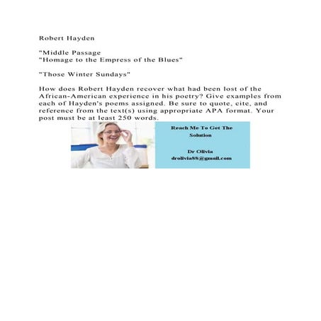 Robert HaydenMiddle PassageHomage to the Empress of the Blue.docx