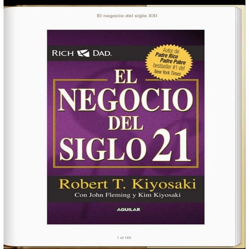 El negocio del siglo 21 - Robert kiyosaki | PDF