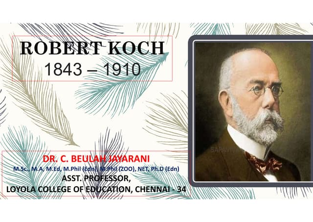 Robert koch | PPTX