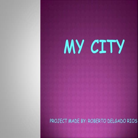 My city. | PDF