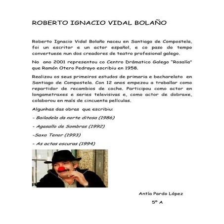 Roberto ignacio vidal bolaño (1) | PDF