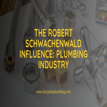 Revolutionizing Plumbing: The Robert Schwachenwald Story | PDF ...