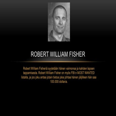 Robert william fisher | PPTX