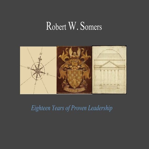 Robert W Somers Vita 2009 | PPT