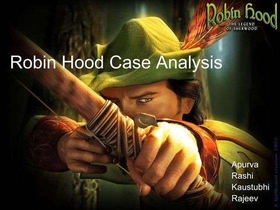 Robin Hood case analysis | PPT