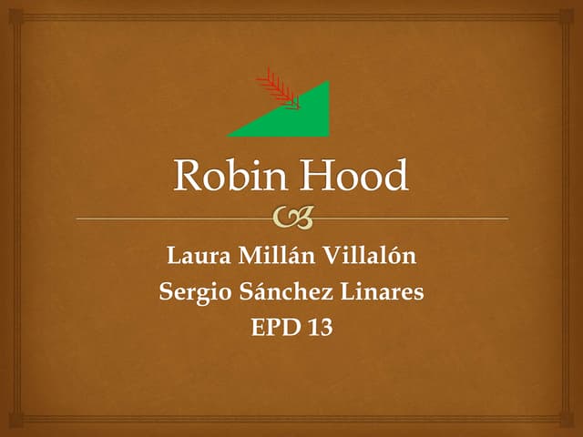 Robin Hood case analysis | PPTX