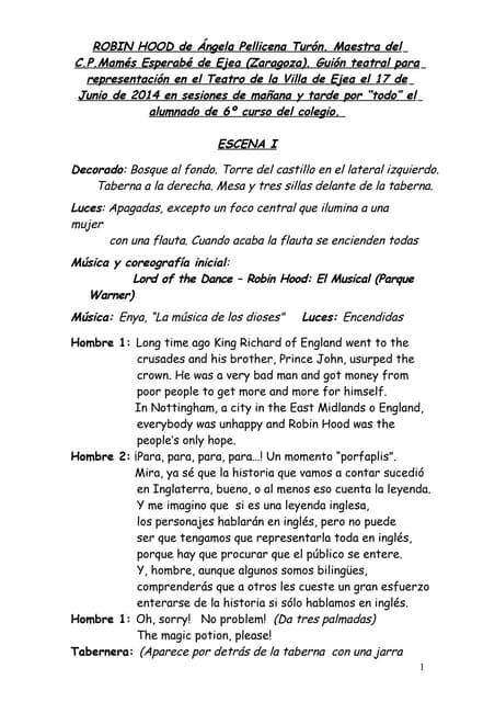 Robin hood and feudalism part 2