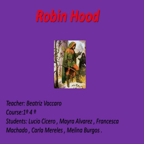 Robin hood 16 | PPSX