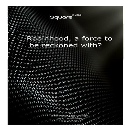 Robinhood a force to be reckoned with | PDF