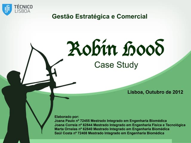 Robin Hood case analysis | PPTX