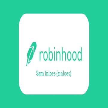Robinhood Presentation | PDF