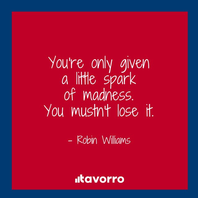 Robin Williams Success Spark Quote | PDF