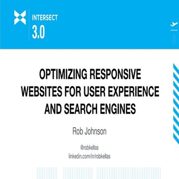 Optimizing Responsive Websites for Users and Search Engines | PDF
