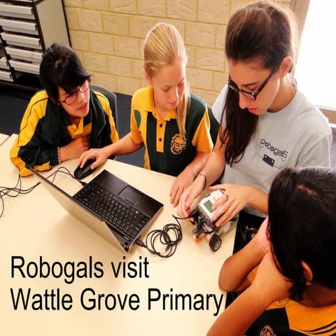 Robogals Visit Wattle Grove | PPT | Robotics | Technology & Computing