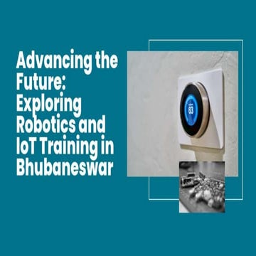 Expert Embedded Systems & IoT Training in Bhubaneswar | PPTX