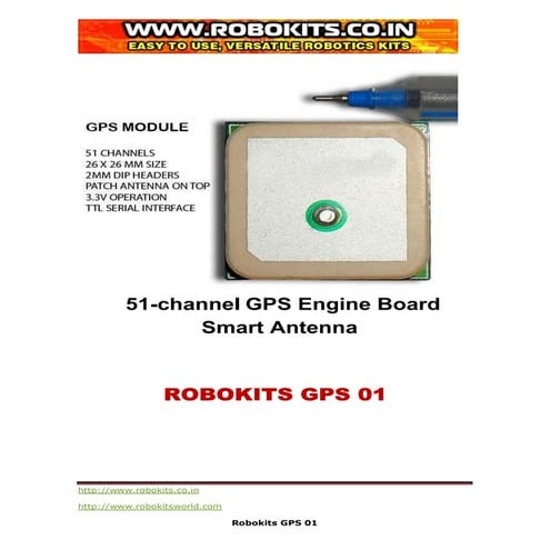 Robokits gps 01 | PDF