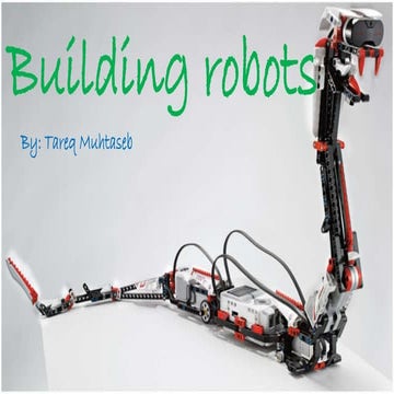 Robot mindstorm ENGLISH PRESENTATION | PPT