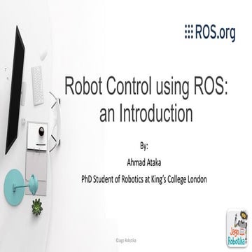 Robot Control Using Ros An Introduction Pdf Operating Systems Computer Software And
