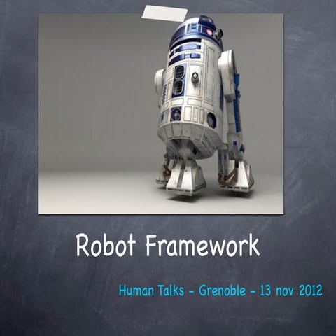 Introduction To Robot Framework