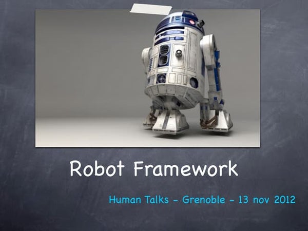 Introduction To Robot Framework