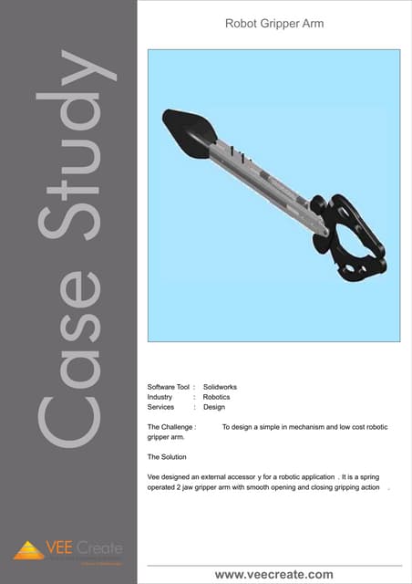 Grippers and lifting mechanisms | PDF | Robotics | Technology & Computing