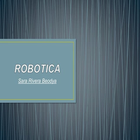 Robotica | PPTX