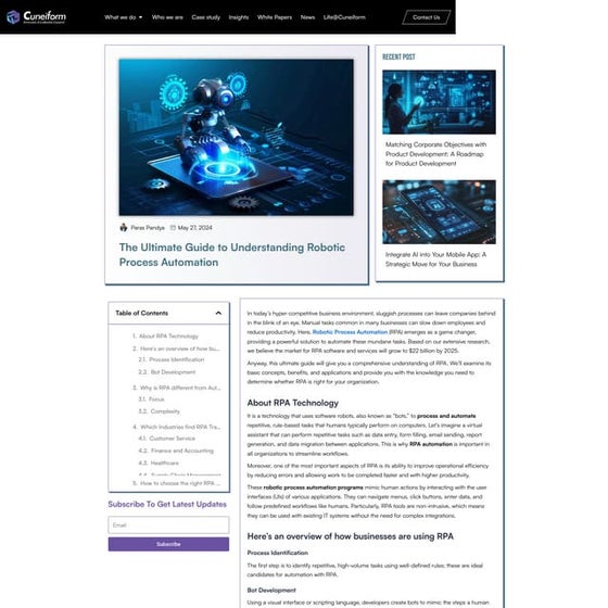 Robotic Process Automation Rpa Pptx Robotics Technology And Computing