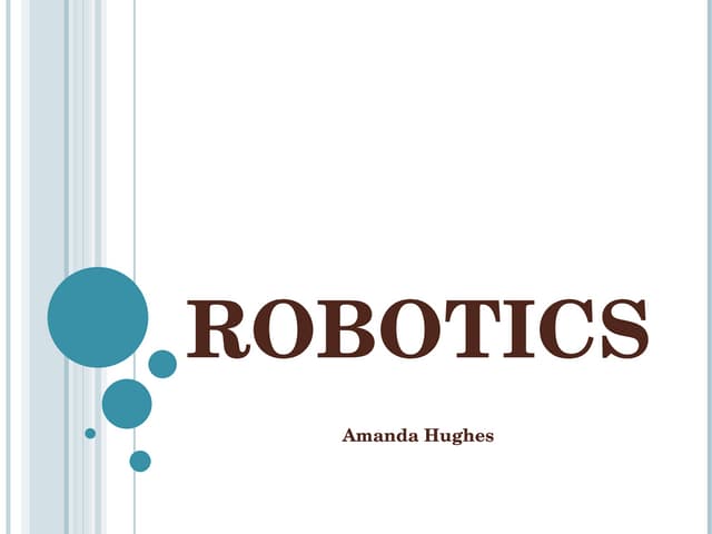 Robots presentation | PPT