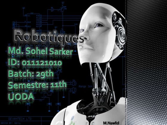 Robotics Seminar Ppt Ppt