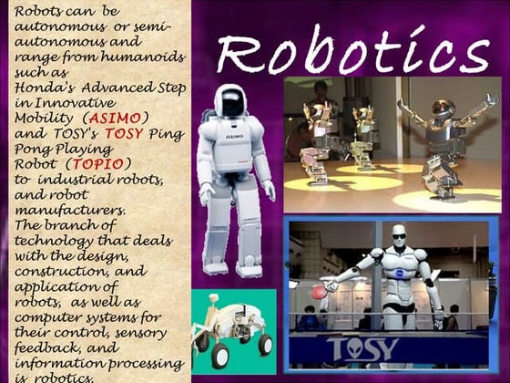 obots are automated machines that helps. | PPTX