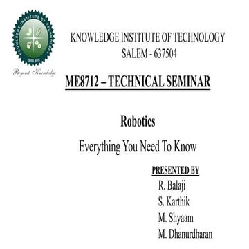 Robotics Pptx