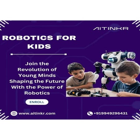 robotic classes for kids| stem education for kids | PDF | Robotics | Technology & Computing