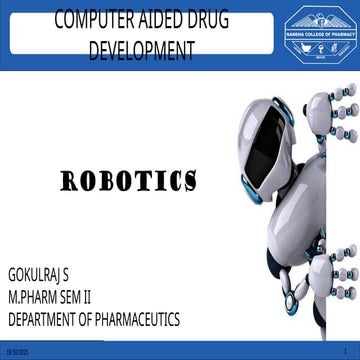 artificial intelligence and robotics | PPTX