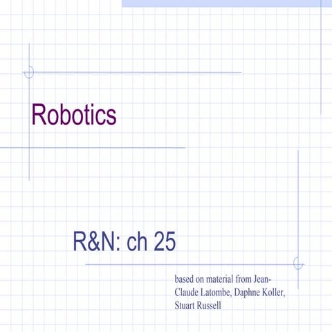 Robotics (1) | PPT