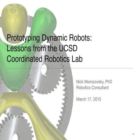 Prototyping Dynamic Robots | PDF