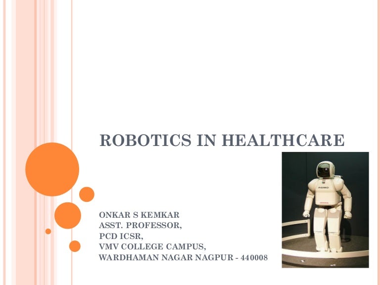 Robotics In Healthcare