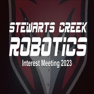 Robotics Interest Meeting 2023 | PPTX | Robotics | Technology & Computing