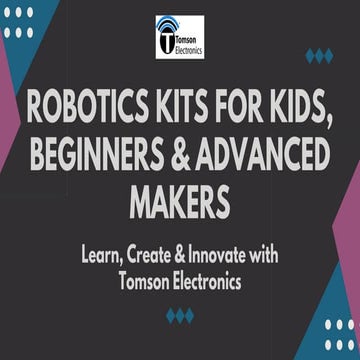 ROBOTICS | Robotics Kits at the Best Price | PDF