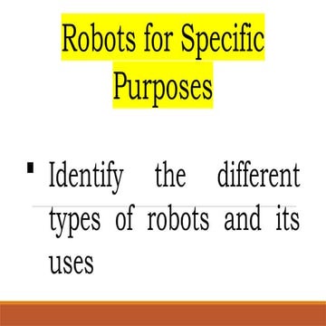 robotics types and its uses in the different field-2nd.pptx
